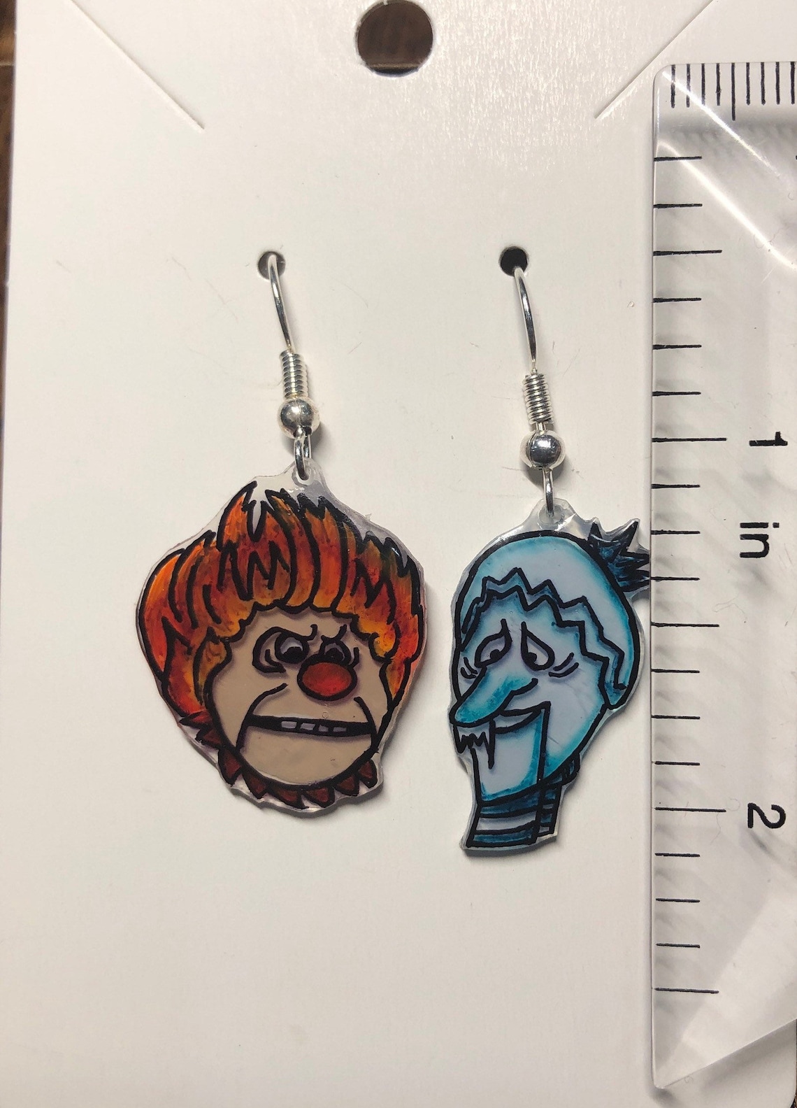 Heat Miser and Cold Miser Earrings - Etsy