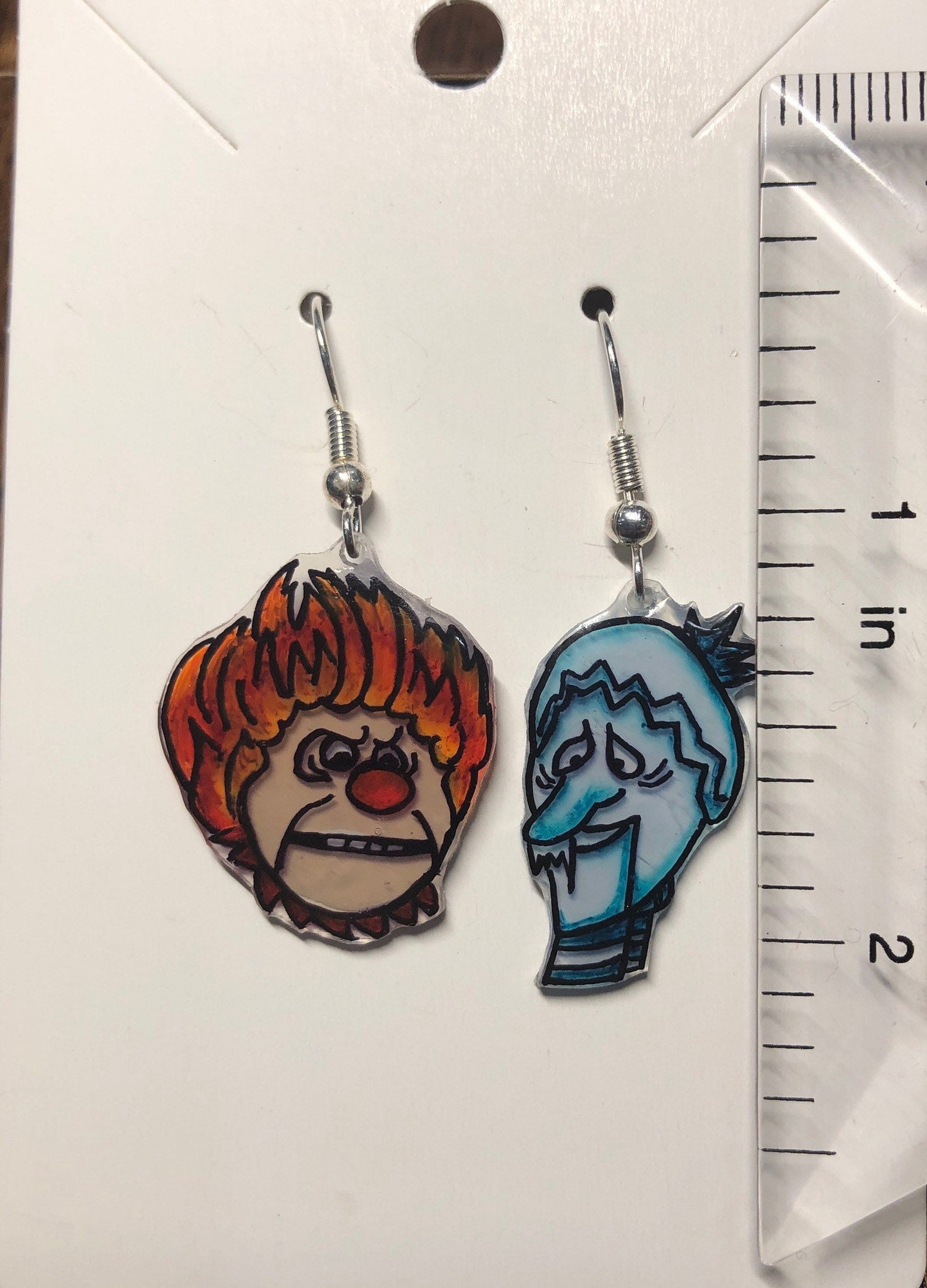 Heat Miser and Cold Miser Earrings - Etsy