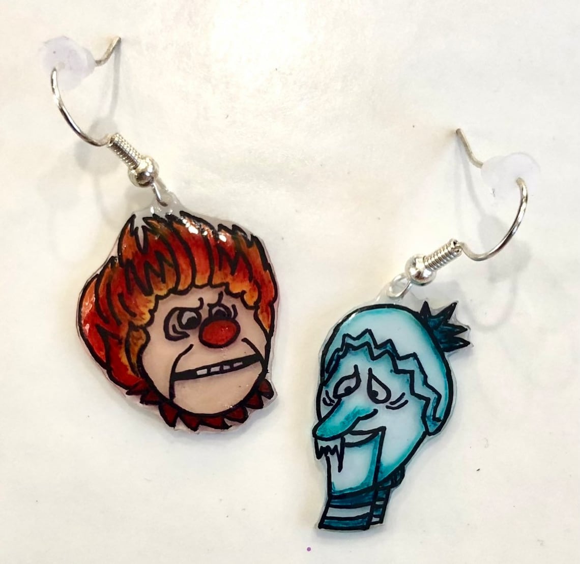 Heat Miser and Cold Miser Earrings - Etsy