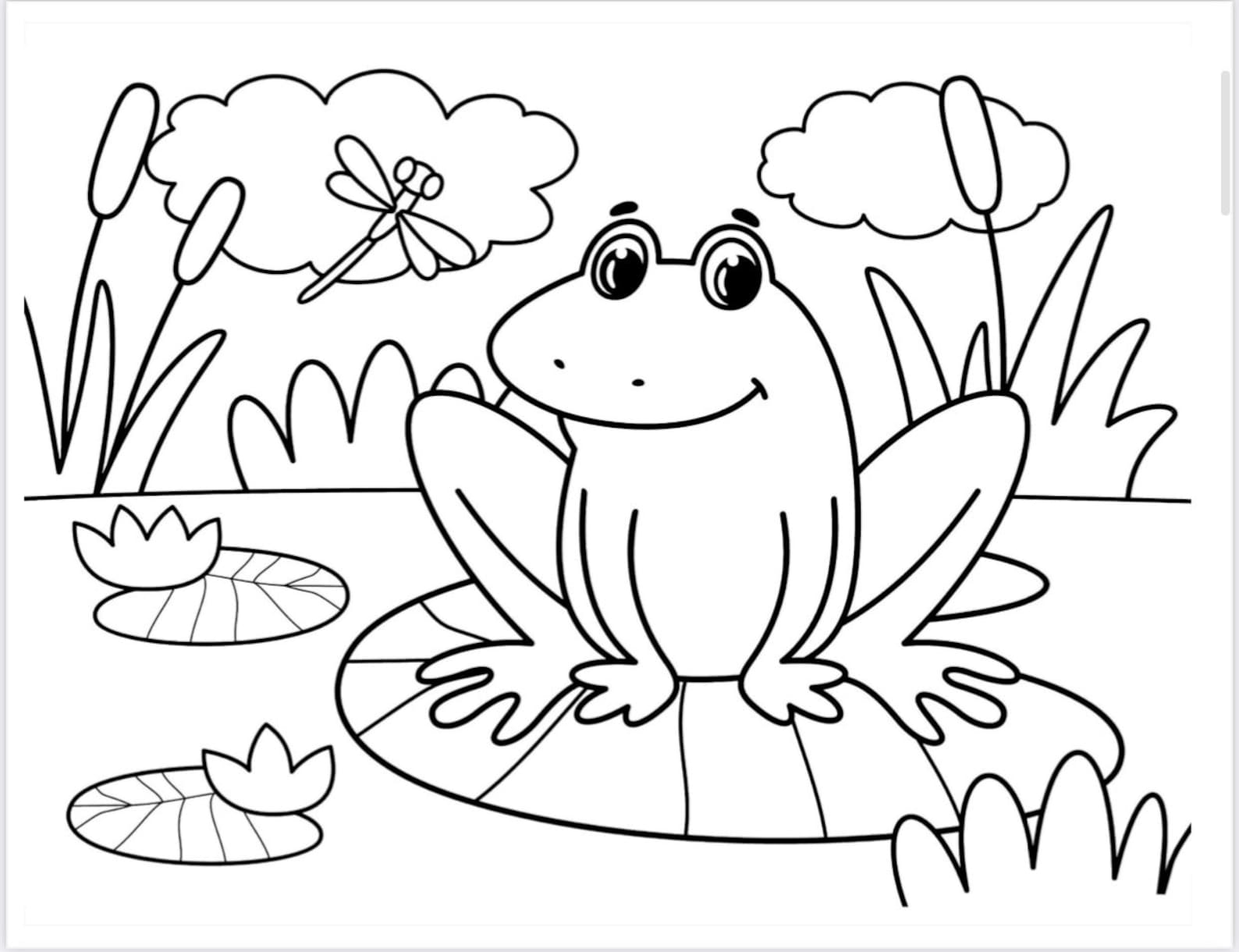 105 Printable Coloring Pages for Kids !! Instant Digital Download ( PDF ...