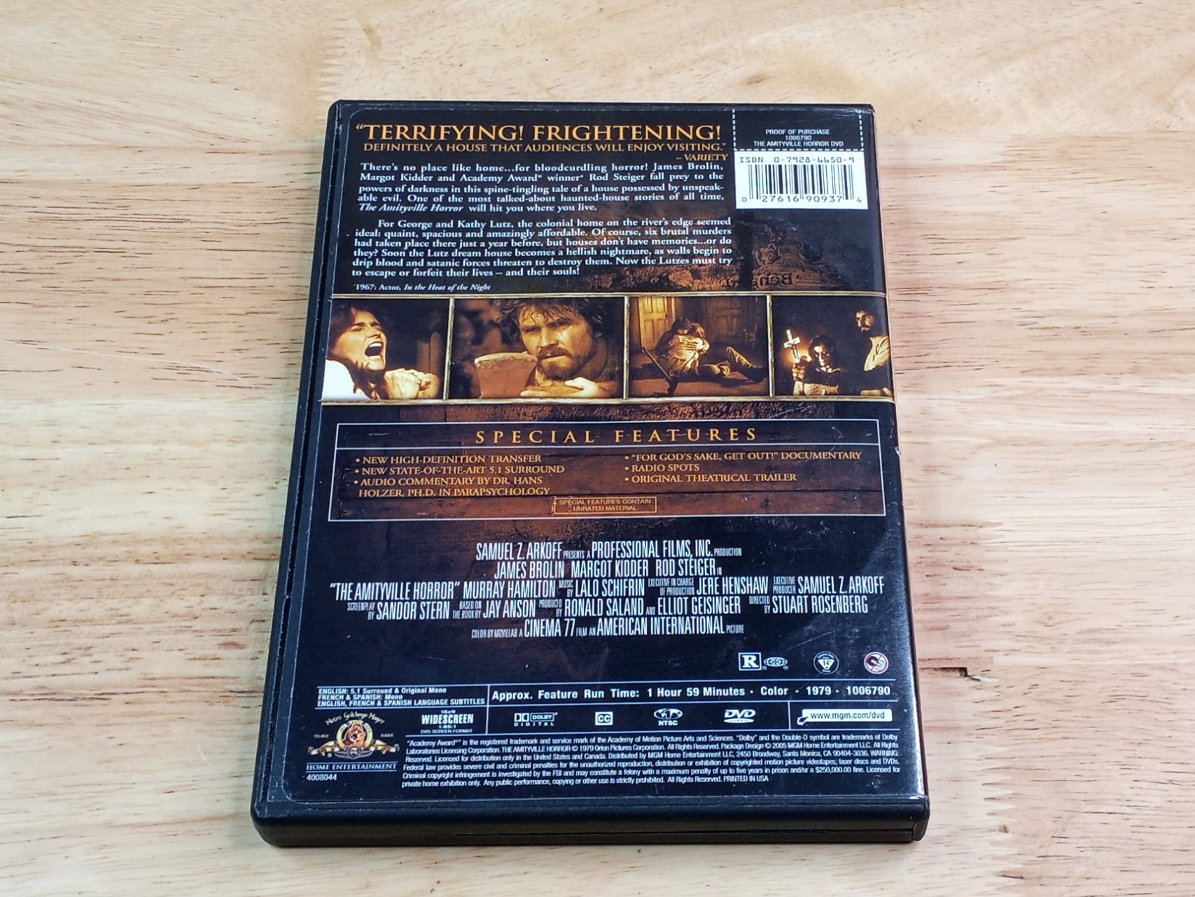 The Amityville Horror 1979 DVD Movie James Brolin Margot Kidder - Etsy