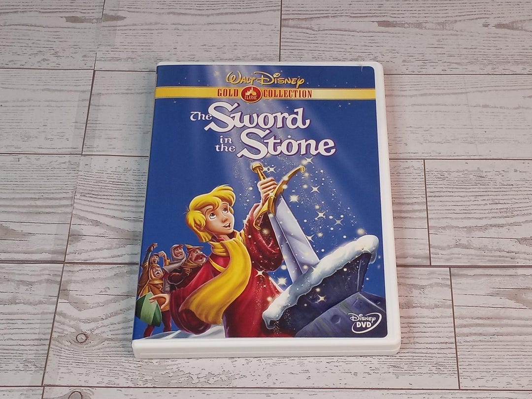 The Sword in the Stone DVD Movie, Gold Classic Collection - Etsy