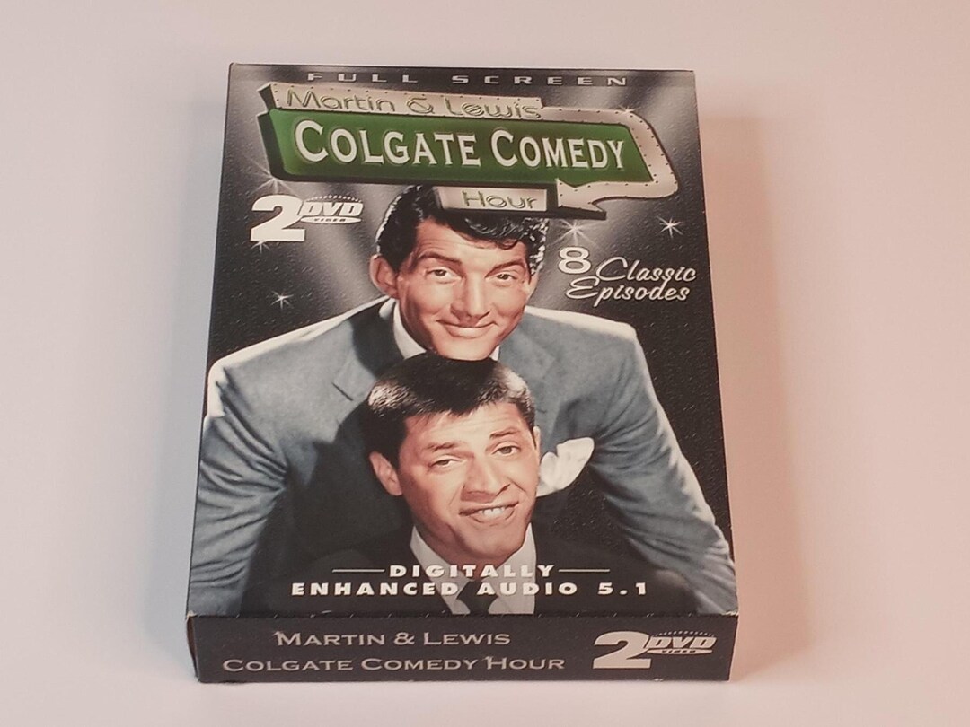 Martin & Lewis Colgate Comedy DVD / Dean Martin, Jerry Lewis - Etsy