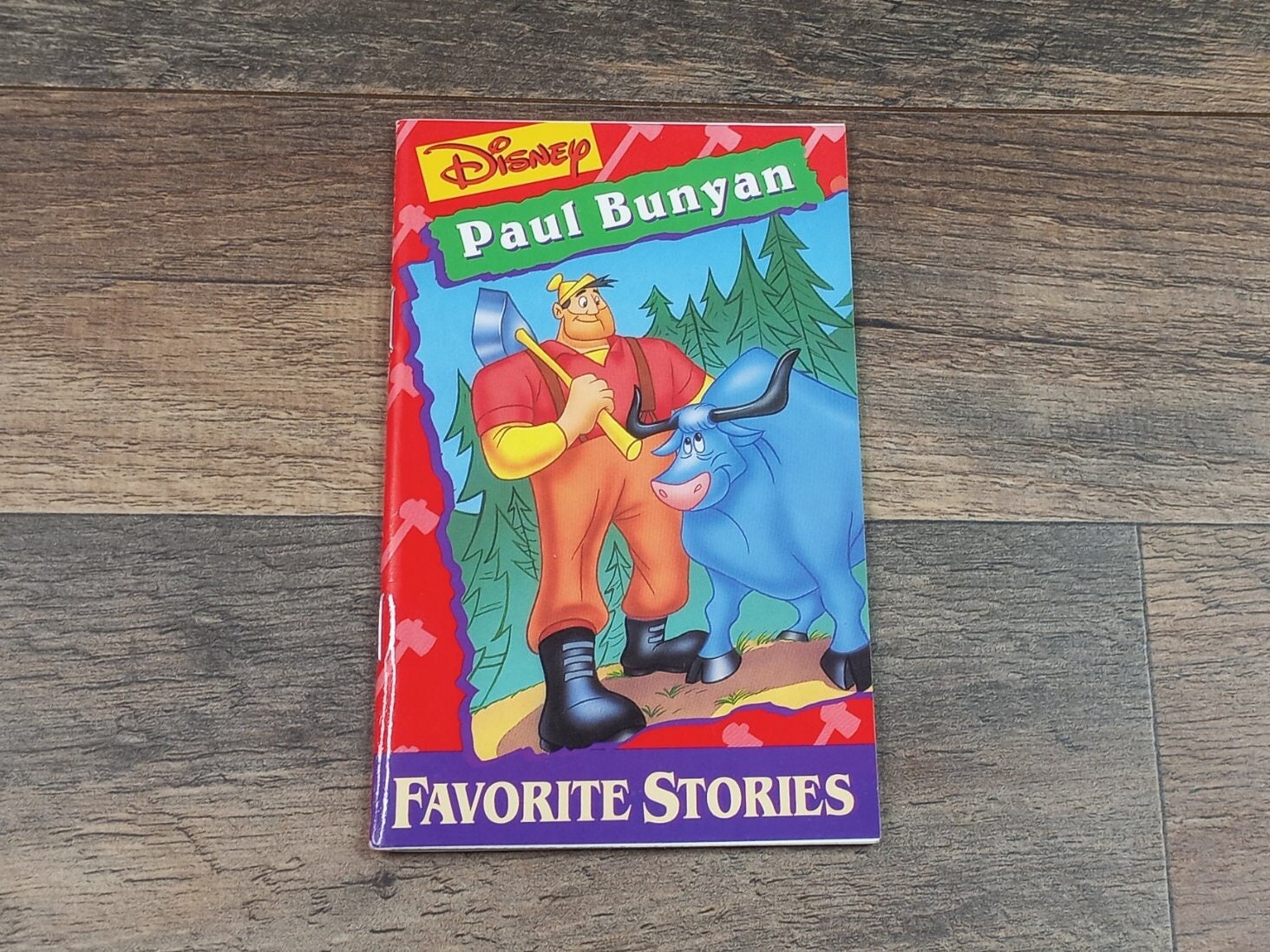 Vintage Disney Favorite Stories: Paul Bunyan W/ Booklet VHS New Sealed ...