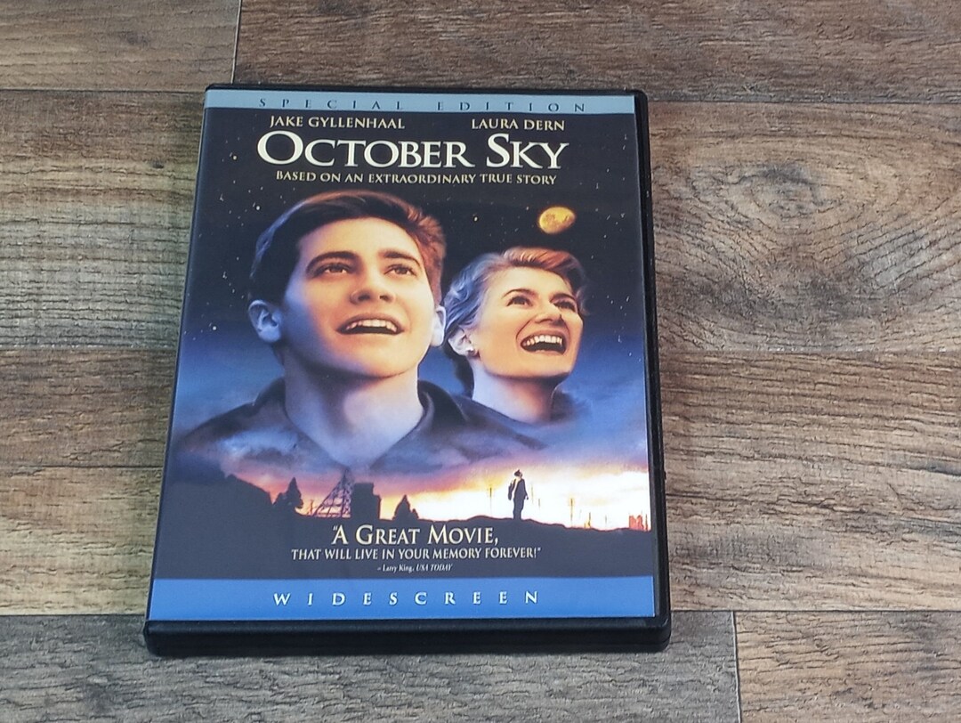 October Sky DVD Jake Gyllenhaal Free Shipping - Etsy