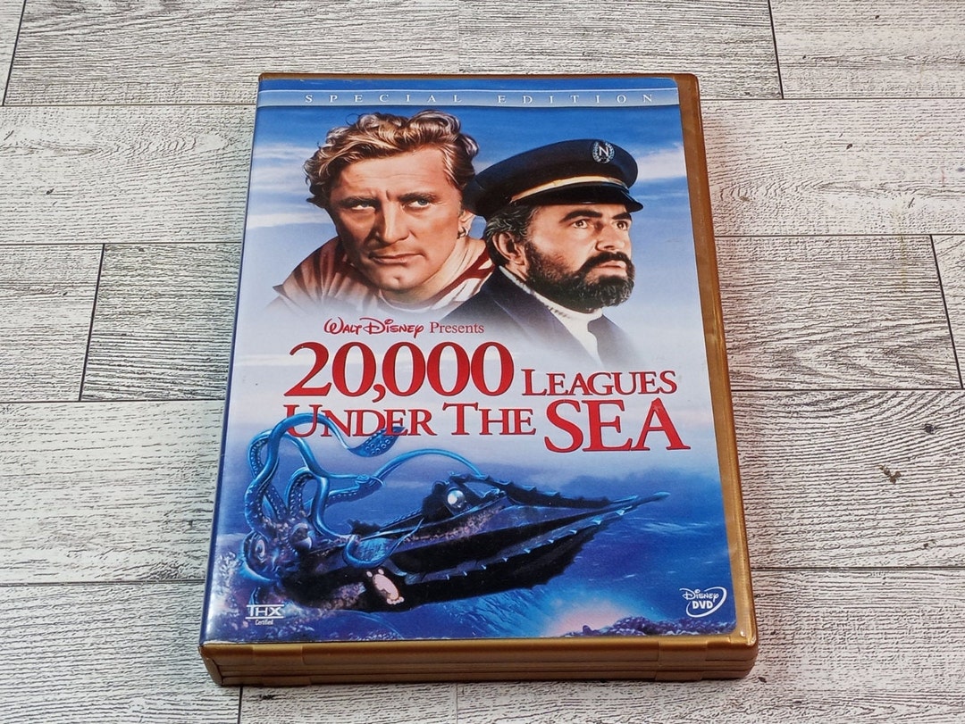 Walt Disney 20,000 Leagues Under the Sea 2-disc Special Edition DVD Movie Kirk Douglas - Etsy