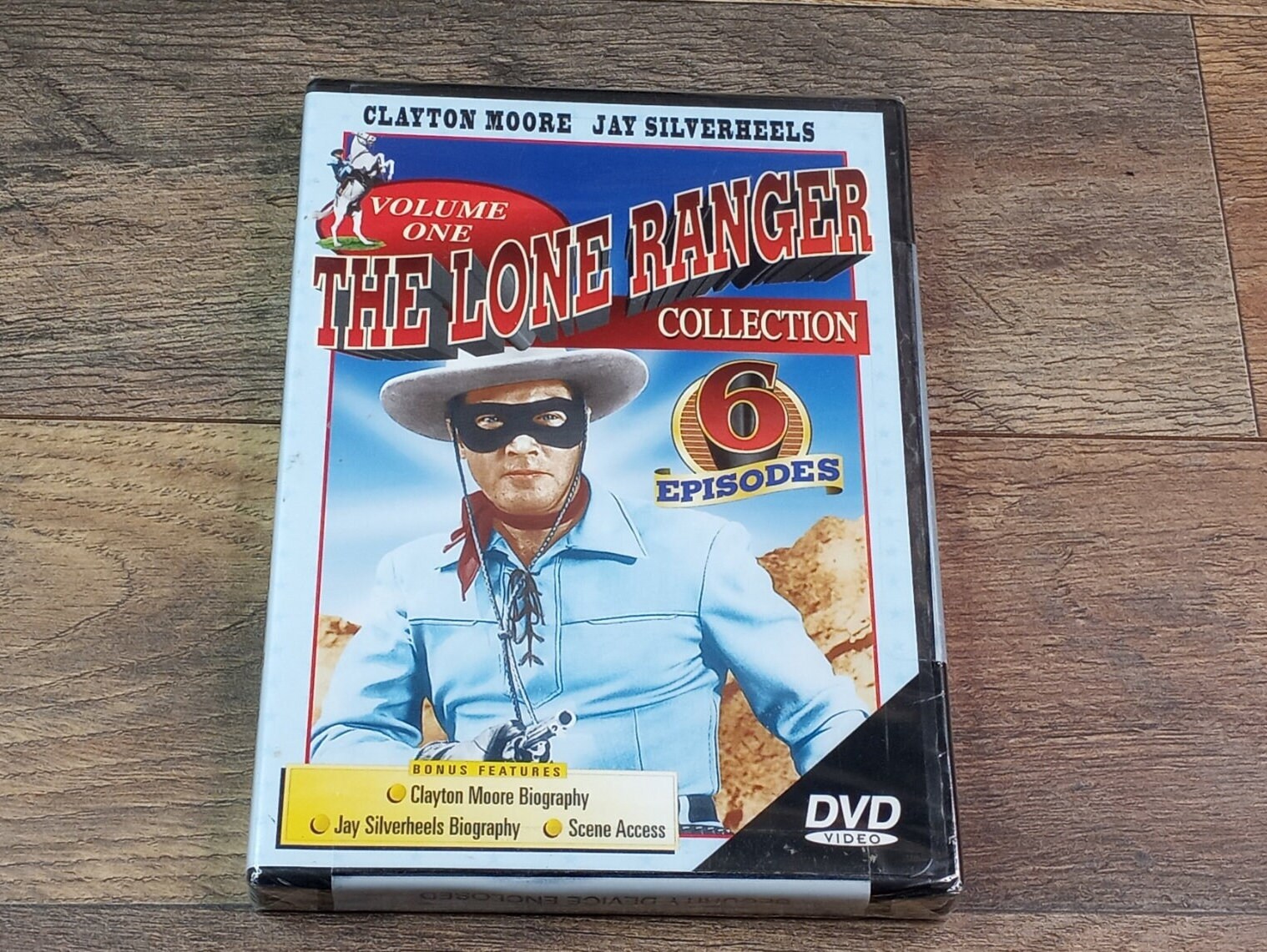 The Lone Ranger Dvd Label