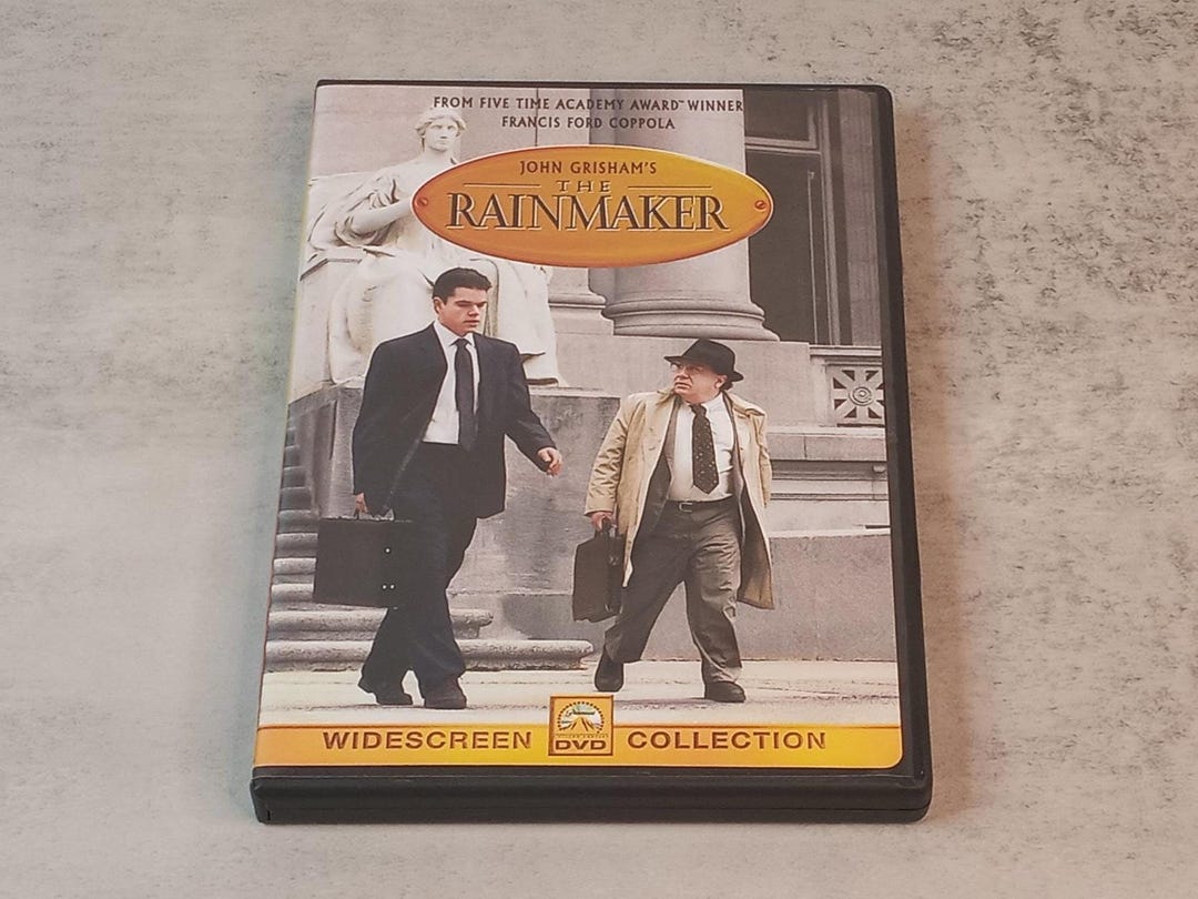The Rainmaker * 1997 Thriller/crime DVD, Widescreen Collection * Matt ...