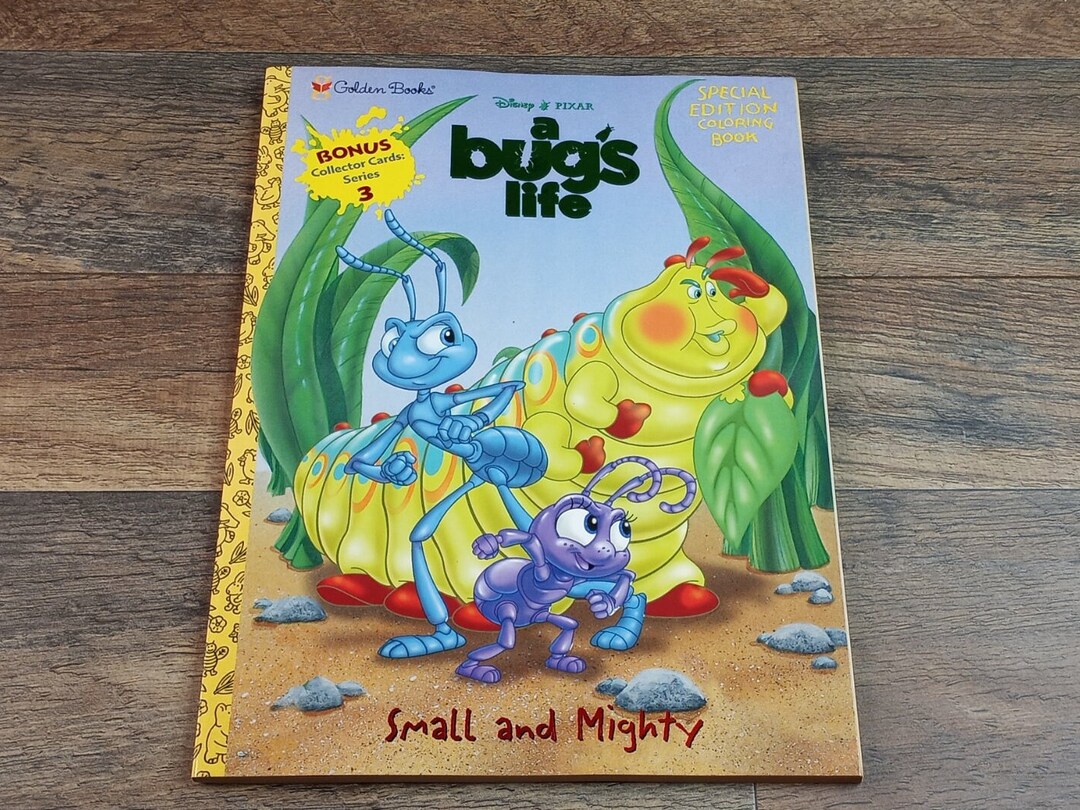 Vintage 1998 Disney Pixar A Bug's Life Small and Mighty - Etsy
