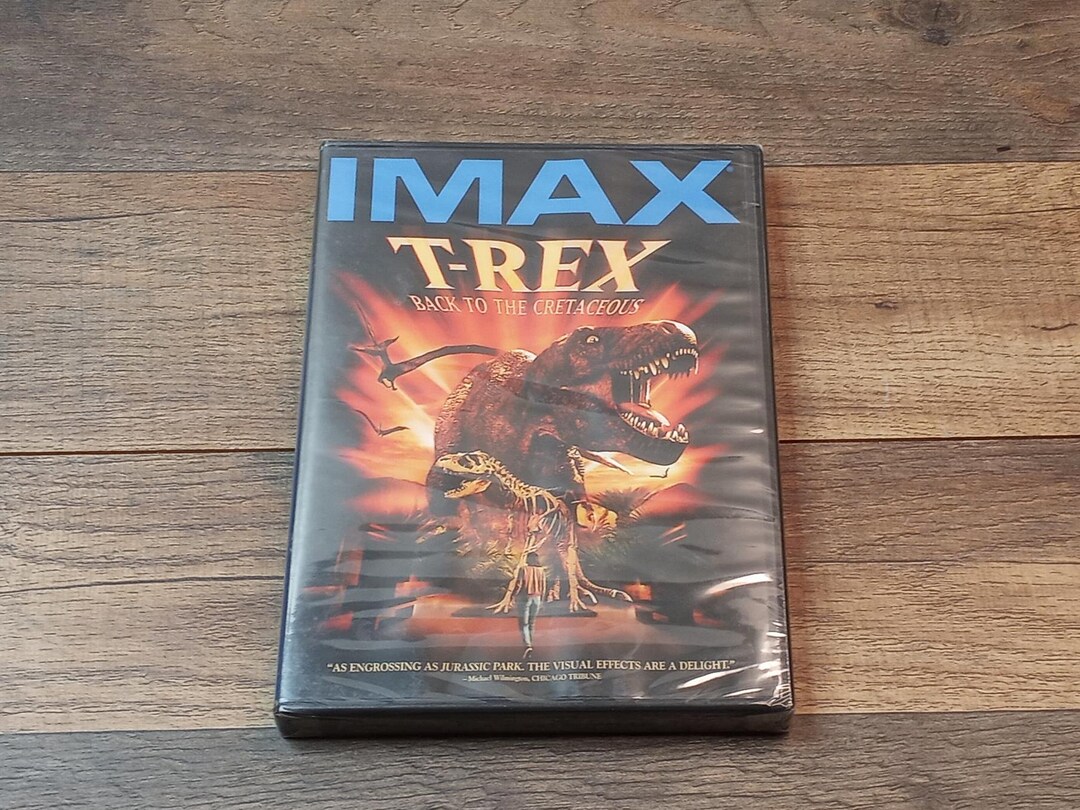 IMAX T-rex Back to the Cretaceous DVD New & Sealed - Etsy