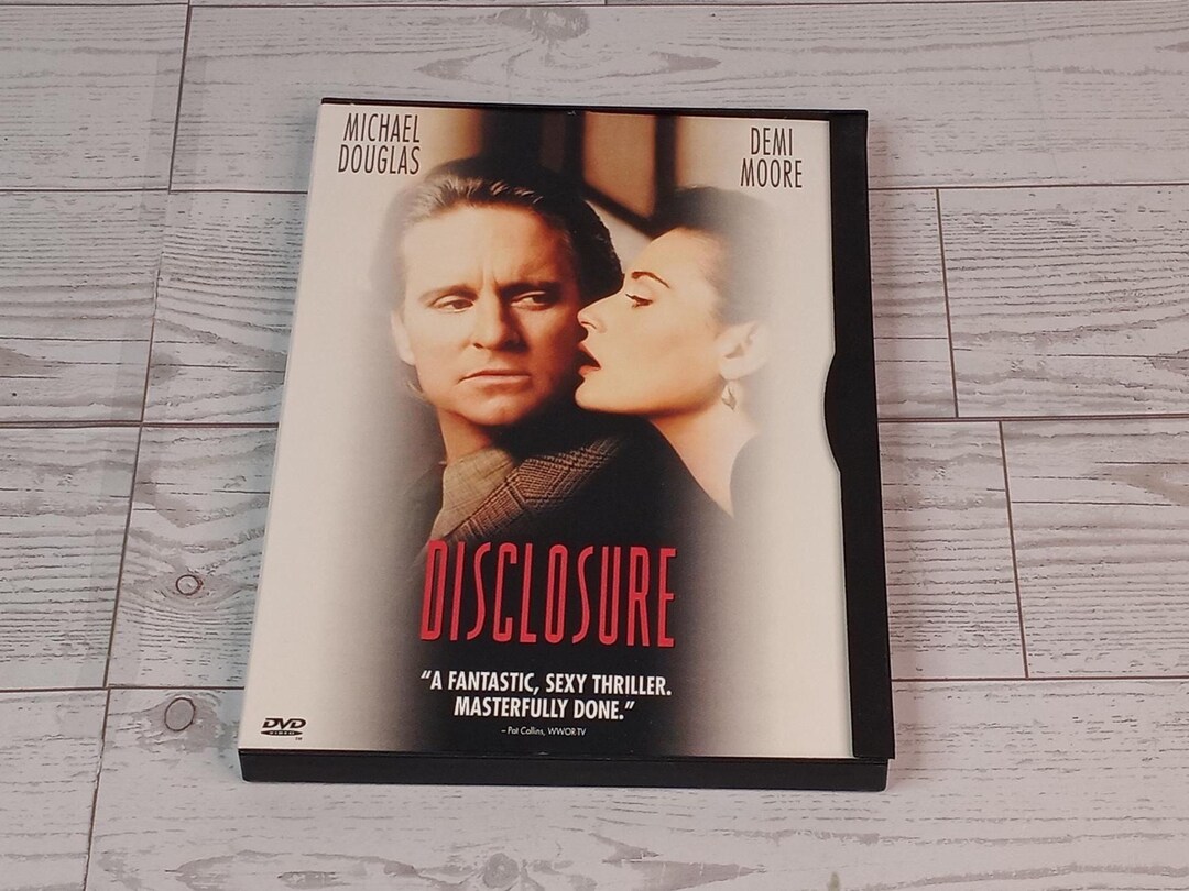 Disclosure DVD / Michael Douglas, Demi Moore - Etsy