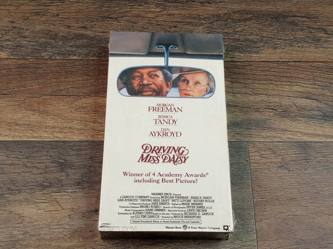 Driving Miss Daisy VHS Video Tape Morgan Freeman Jessica Tandy Dan ...