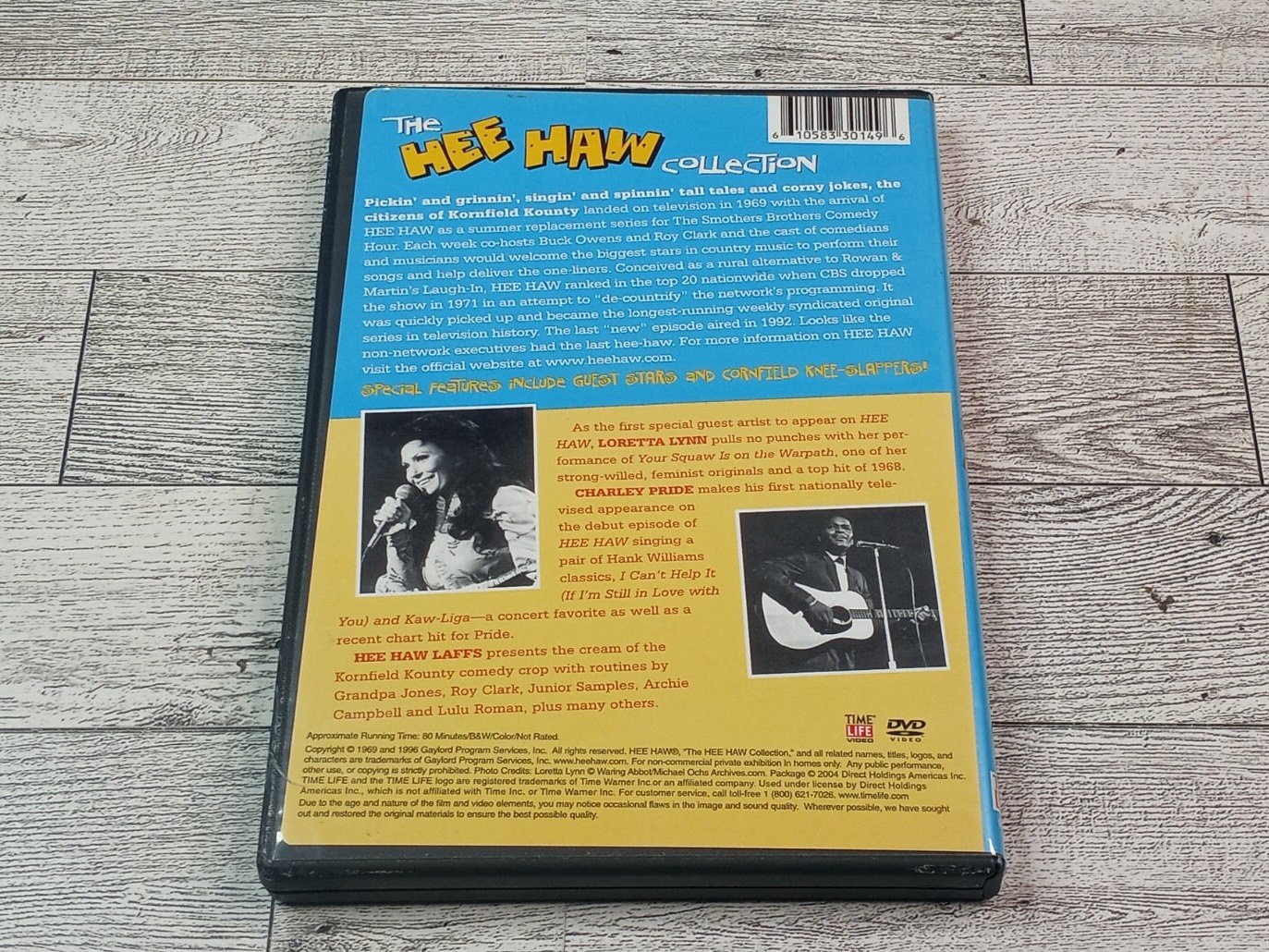 The Hee Haw Collection 1969 Featuring Loretta Lyn Charley Pride DVD ...