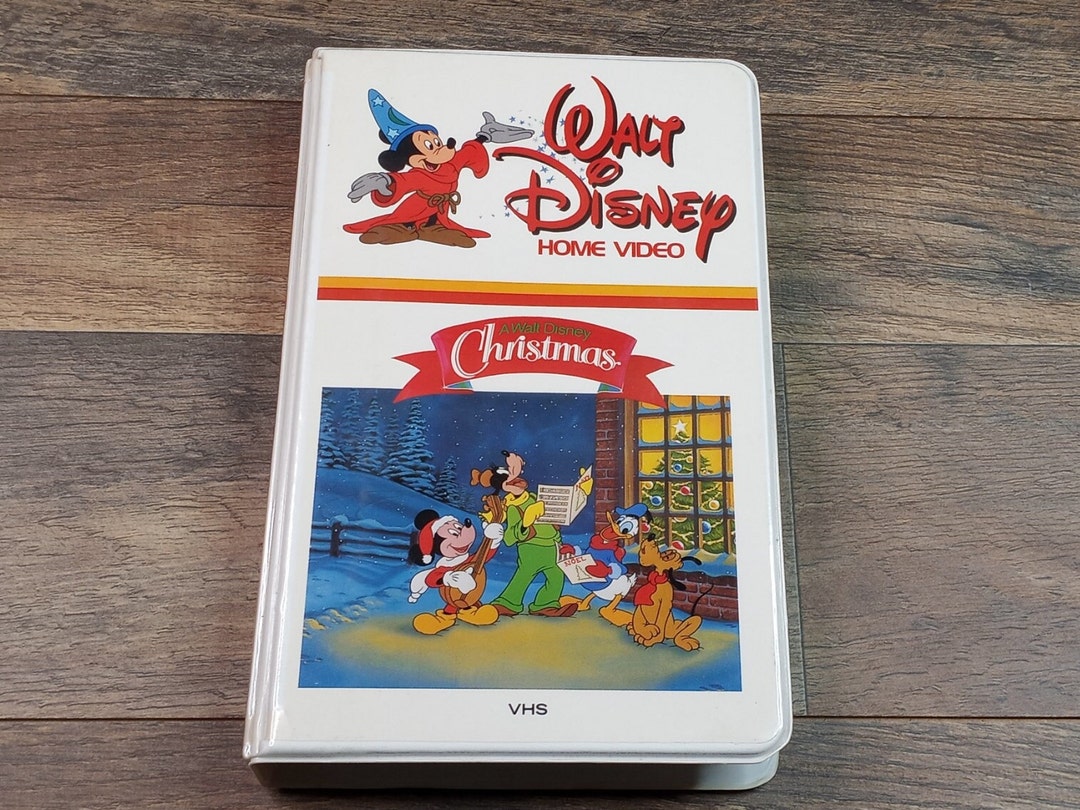 A Walt Disney Christmas VHS Video Tape Clamshell - Etsy