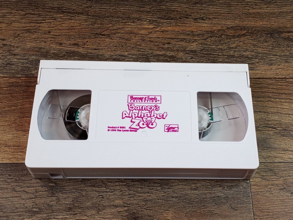 Barney's Alphabet Zoo Barney & Friends Collection VHS - Etsy