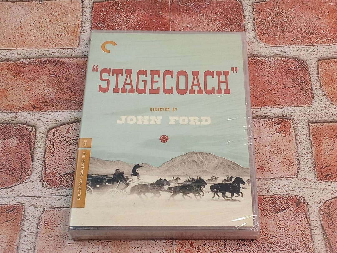 Stagecoach DVD, 1939, B/W, Criterion Collection John Wayne New Sealed ...