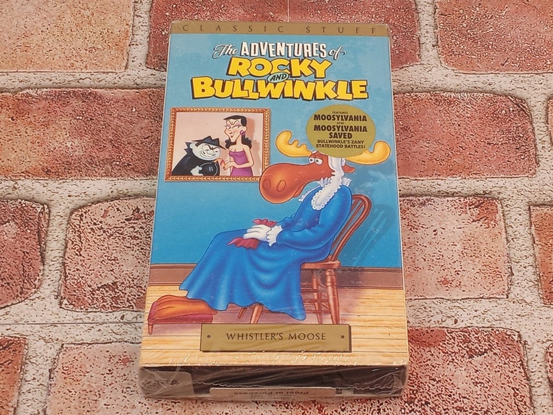The Adventures of Rocky and Bullwinkle: Whistlers Moose Volume 7 VHS ...