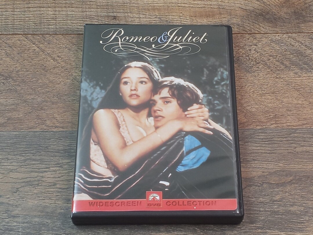 Romeo & Juliet DVD, 1968, Widescreen Collection Olivia Hussey - Etsy