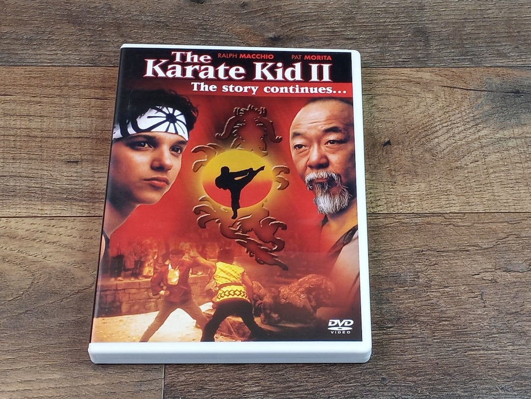 The Karate Kid II: the Story Continues DVD Free Shipping - Etsy
