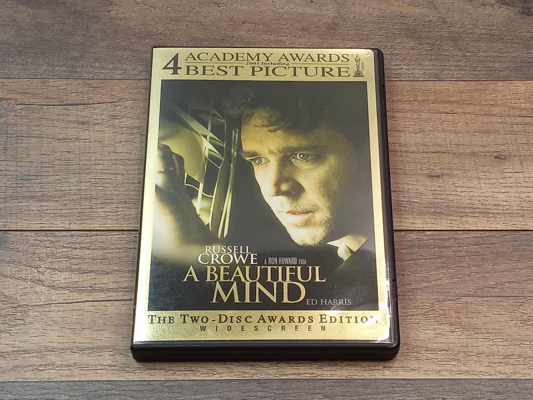 A Beautiful Mind (DVD, 2-disc Widescreen Awards Edition) Russell Crowe ...