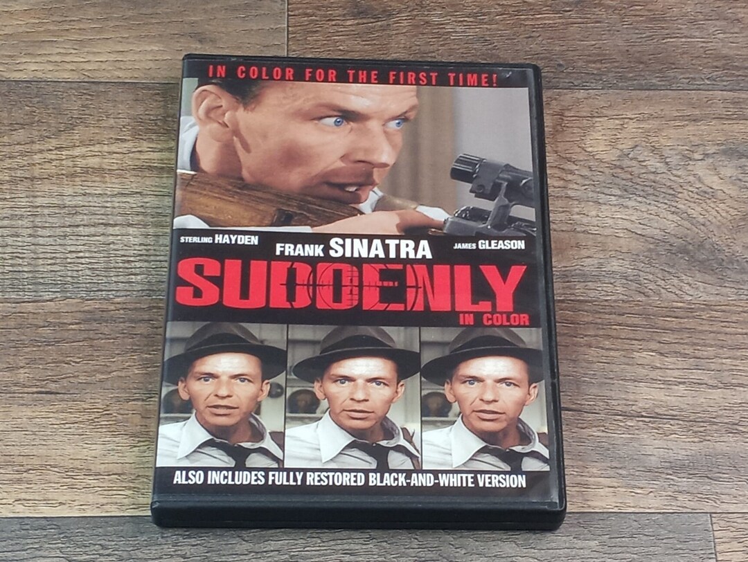 Suddenly DVD 1954 Frank Sinatra/sterling Hayden/james Gleason - Etsy