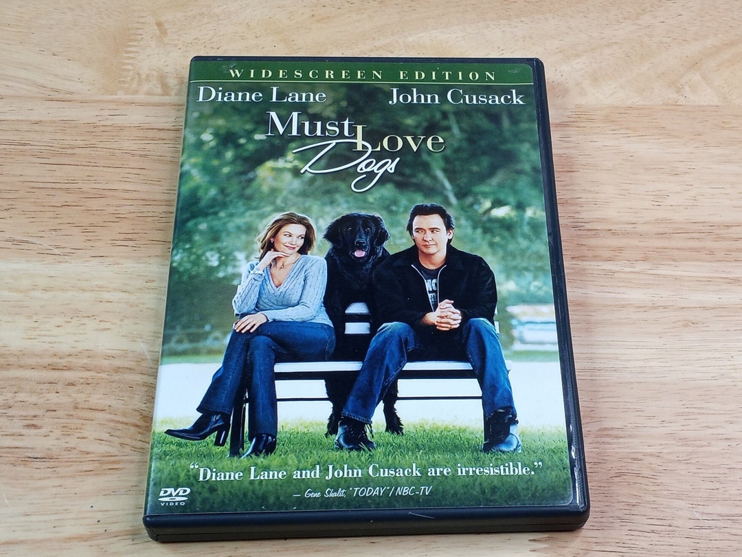 Must Love Dogs DVD Movie John Cusack Diane Lane - Etsy