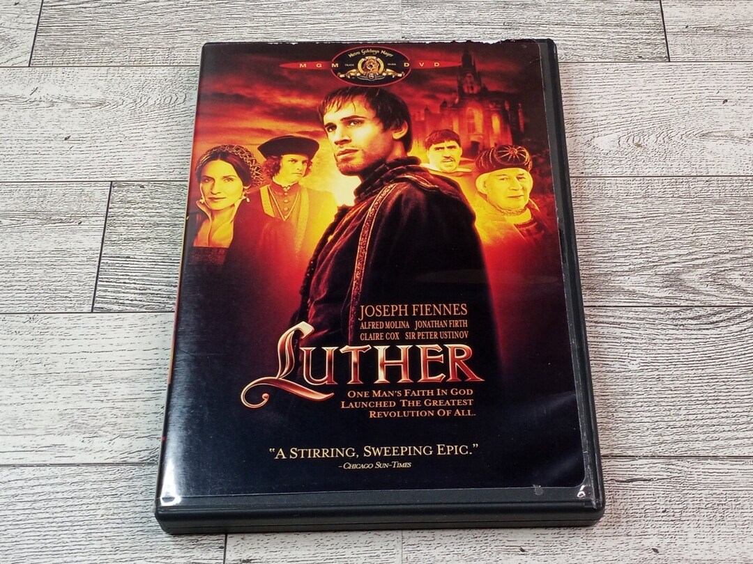 Luther DVD Movie Joseph Fiennes - Etsy
