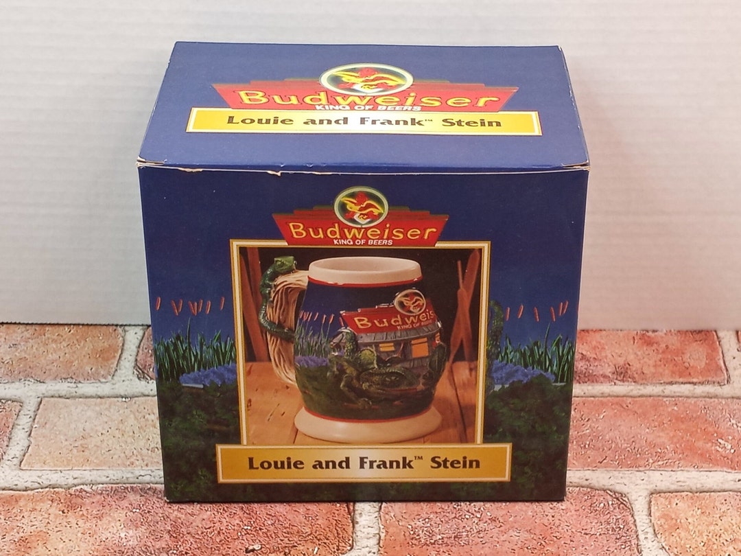 Budweiser King of Beers Louis and Frank Lizard giftware Edition Beer ...