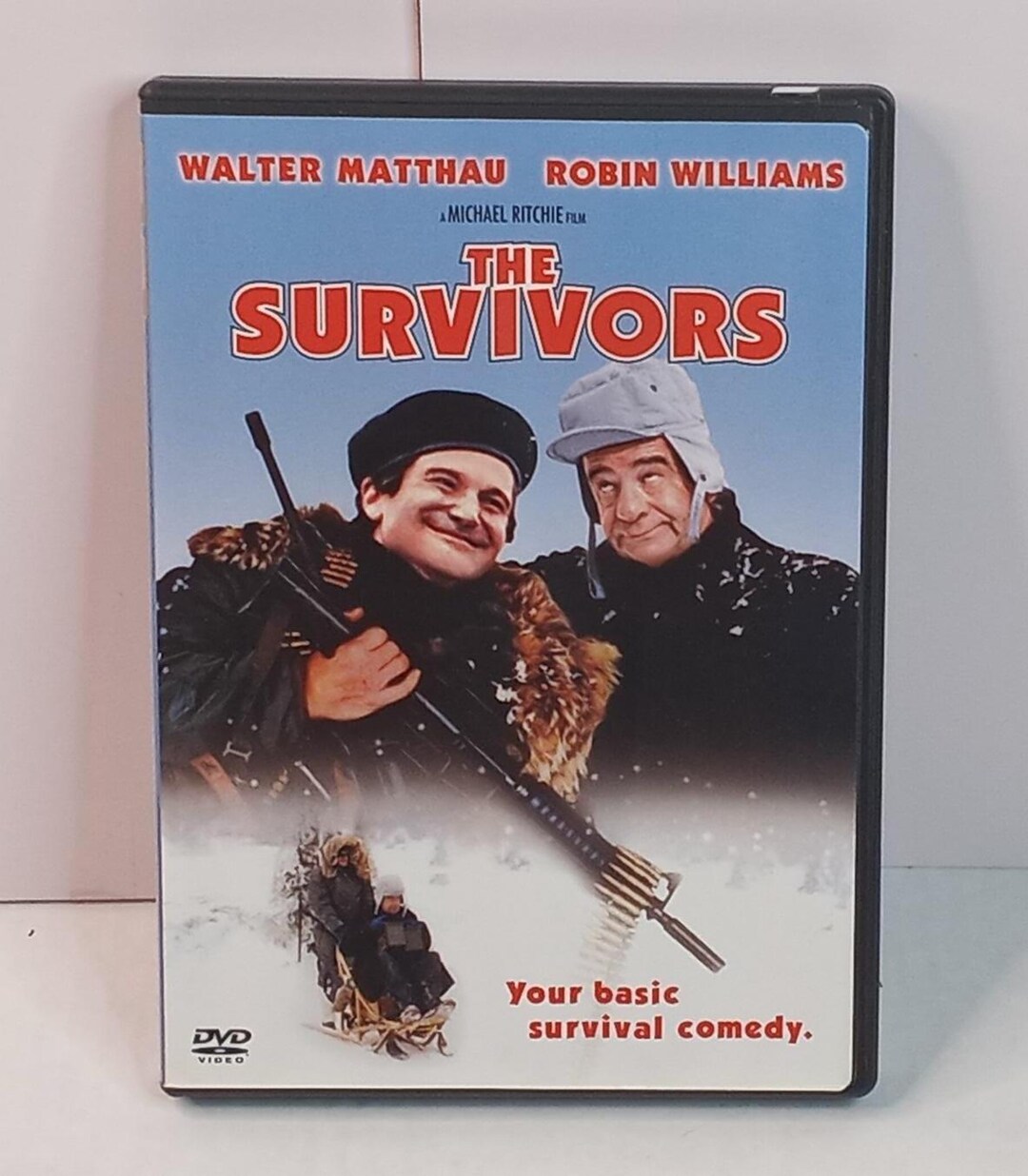 The Survivors DVD 1983, Walter Matthau, Robin Williams, Jerry Reed - Etsy
