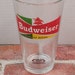 Budweiser Beer Retro Pint 1957 Collectors Series Logo Beer Glass - Etsy