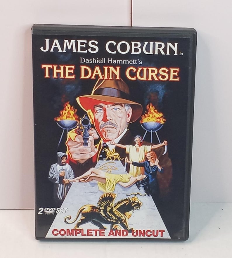 The Dain Curse Complete and Uncut DVD 1978 TV Miniseries, 2-disc Set - Etsy