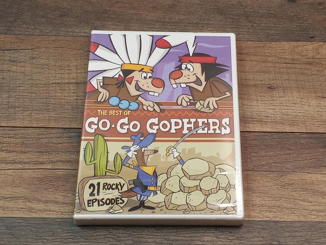 The Best of Go Go Gophers DVD Movie, 21 Rocky Episodes (new Sealed) - Etsy