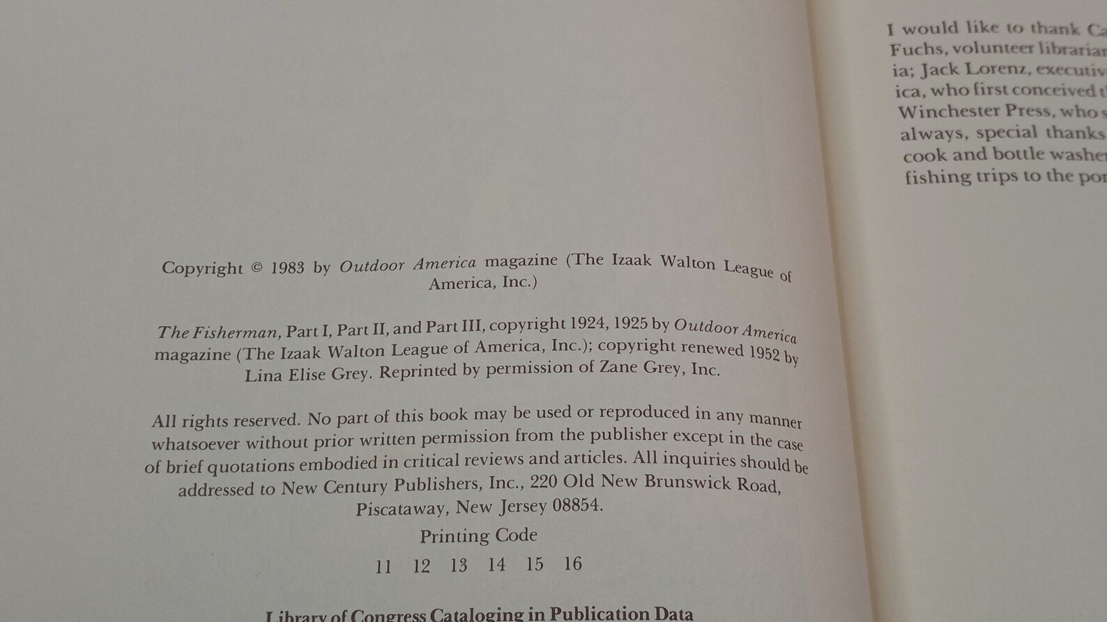 The Undiscovered Zane Grey Fishing Stories *george Reiger & James A ...