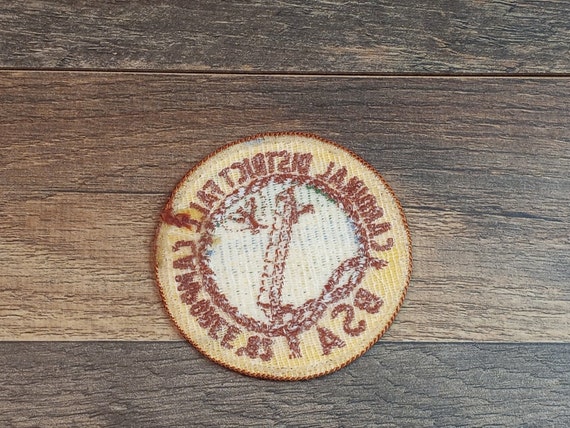 BSA Boy Scouts Patch 1982 Caroinal District Fall Camp… - Gem