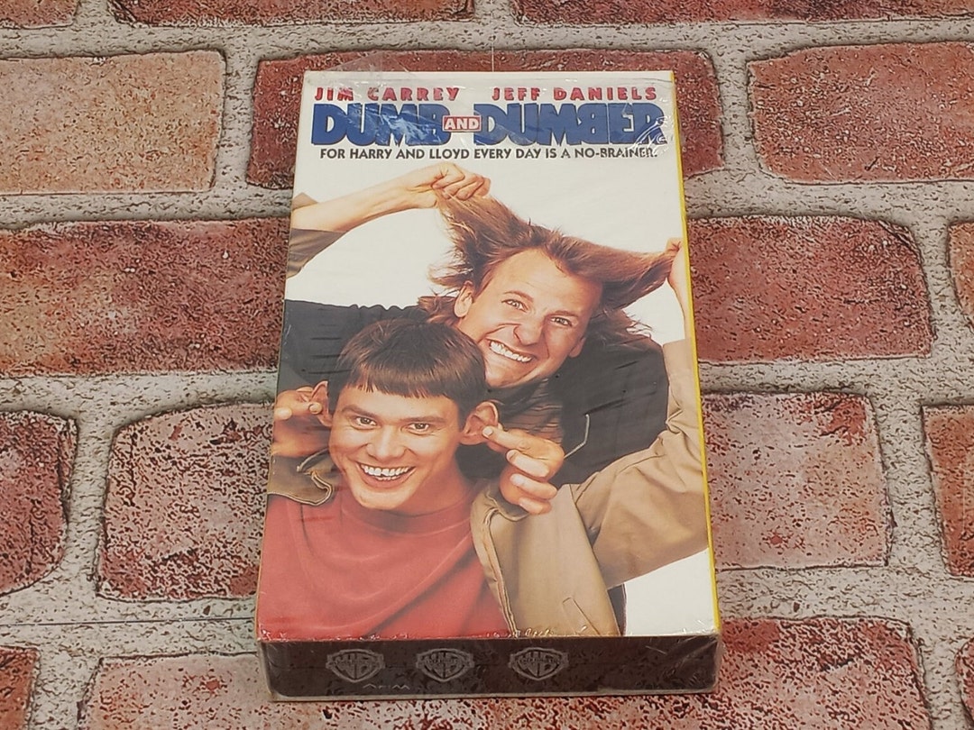 Dumb and Dumber VHS Jim Carrey * Jeff Daniels New Sealed - Etsy