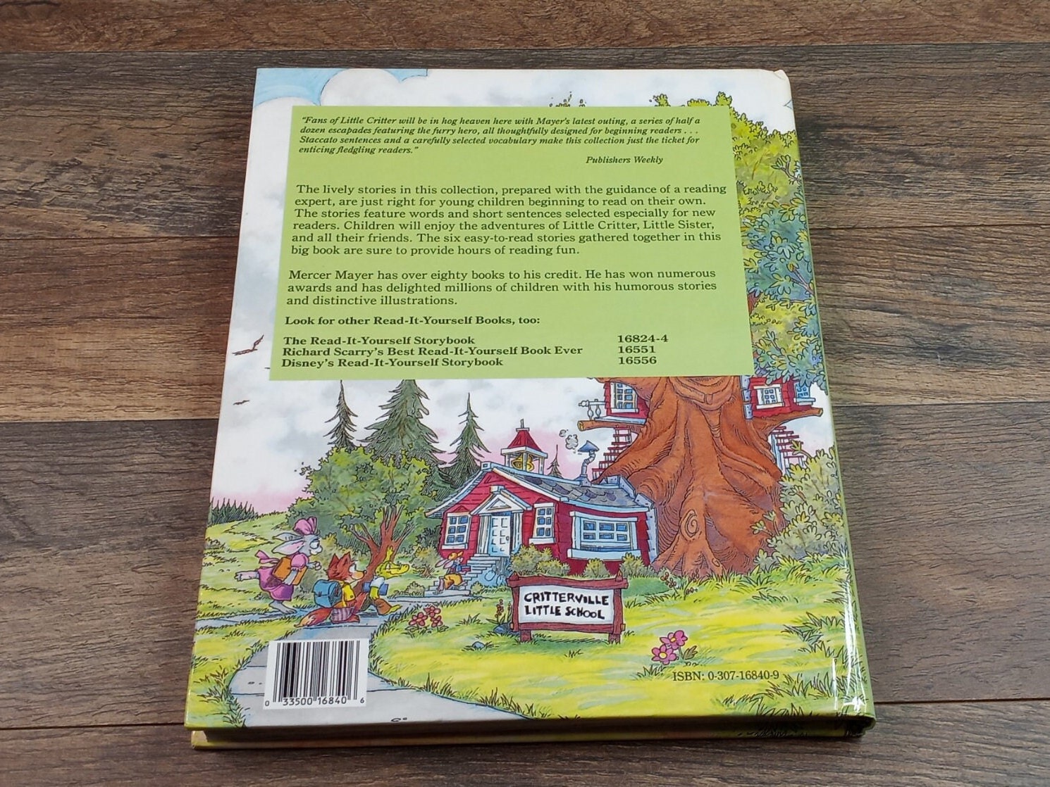 Little Critter's Read It Yourself Storybook by Mercer Mayer 1993 Golden ...