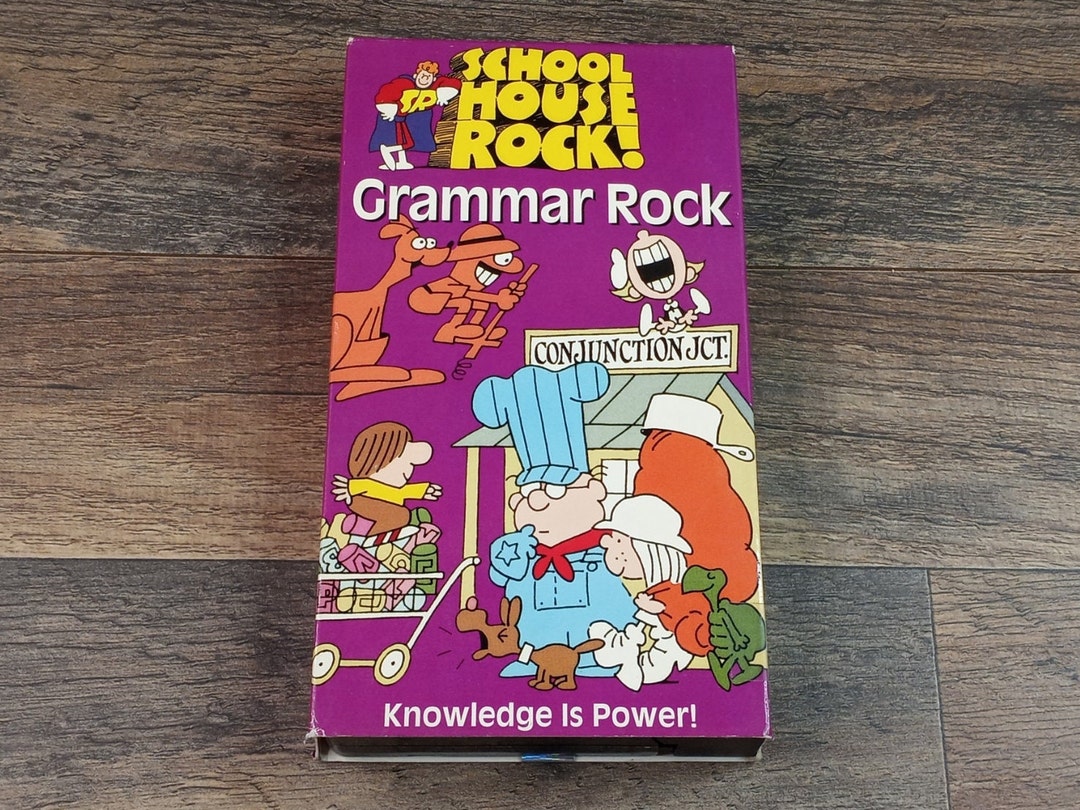 School House Rock Grammar Rock VHS Video Tape - Etsy
