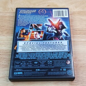 Fantastic 4 DVD Movie Jessica Alba Chris Evans - Etsy