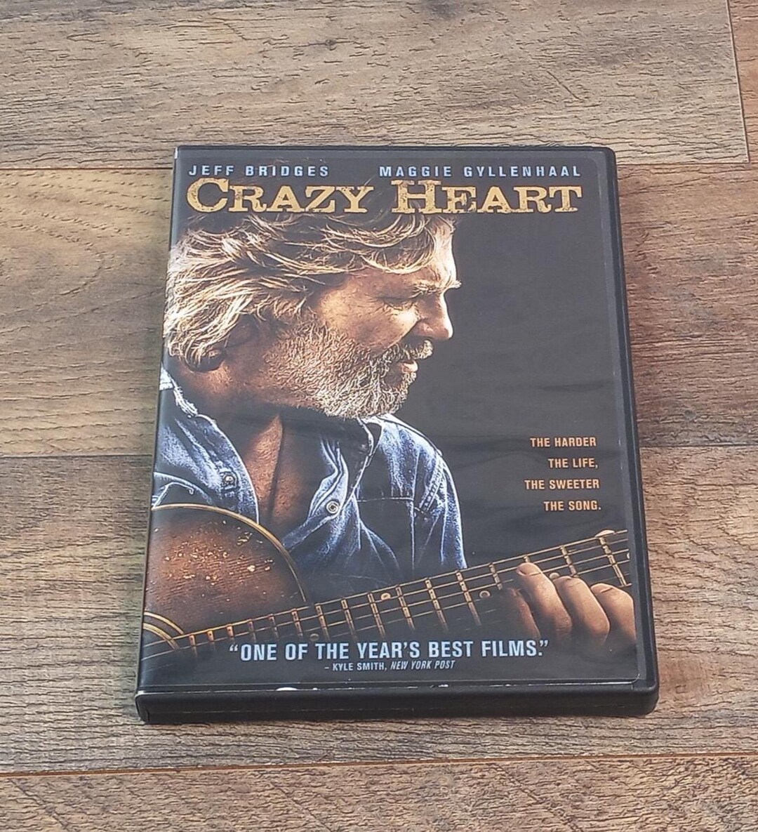 Crazy Heart DVD Movie Jeff Bridges, Maggie Gyllenhaal, Colin Farrell - Etsy