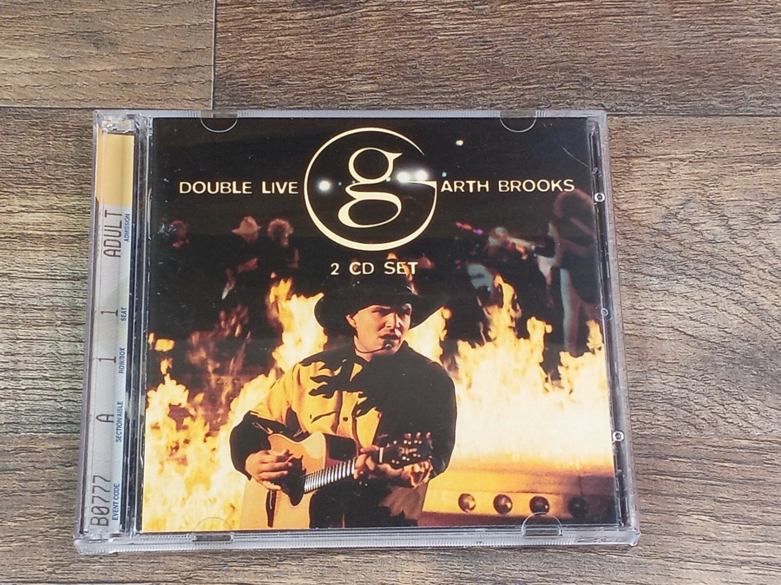 Garth Brooks Double Live Limited Commemorative Package