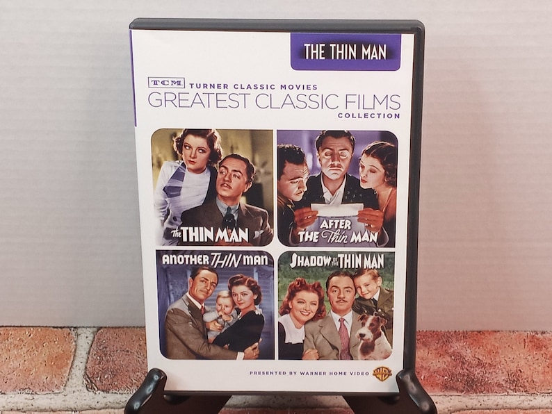 TCM Greatest Classic Films: the Thin Man Collection DVD 4-disc Set ...