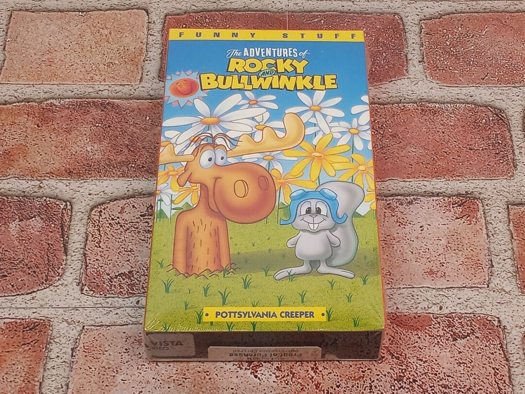 The Adventures of Rocky and Bullwinkle: Pottsylvania Creeper VHS New ...