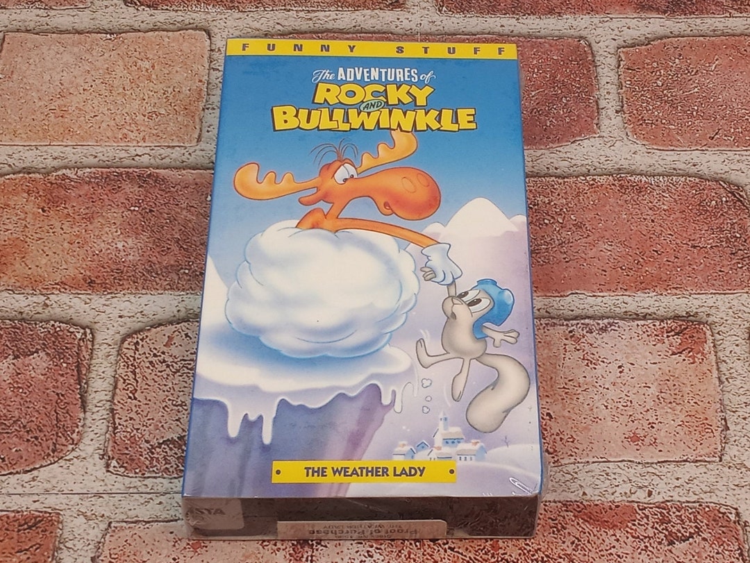 The Adventures of Rocky and Bullwinkle: the Weather Lady VHS New Sealed ...