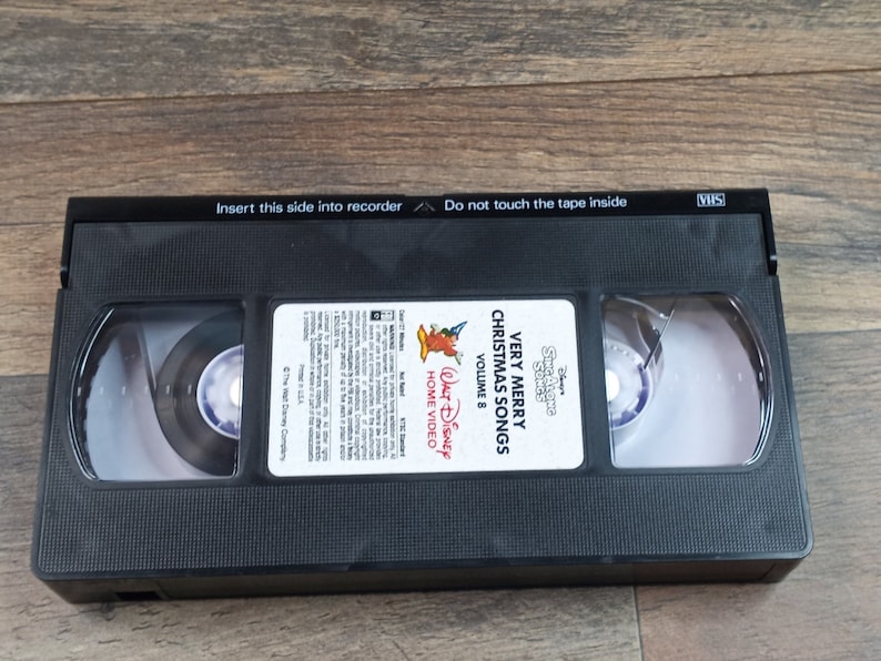 Disney Sing Along Songs: Very Merry Christmas Songs VHS Video Tape - Etsy