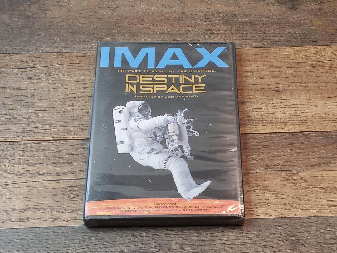 IMAX Destiny in Space - Narrated by Leonard Nimoy DVD New & Sealed - Etsy