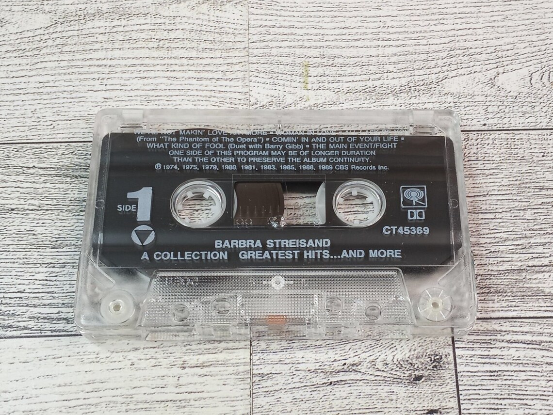 Barbra Streisand A Collection Greatest Hits and More 1989 Audio ...