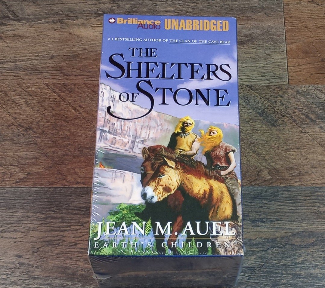 Factory Sealed the Shelters of Stone Jean M Auel Unabridged - Etsy