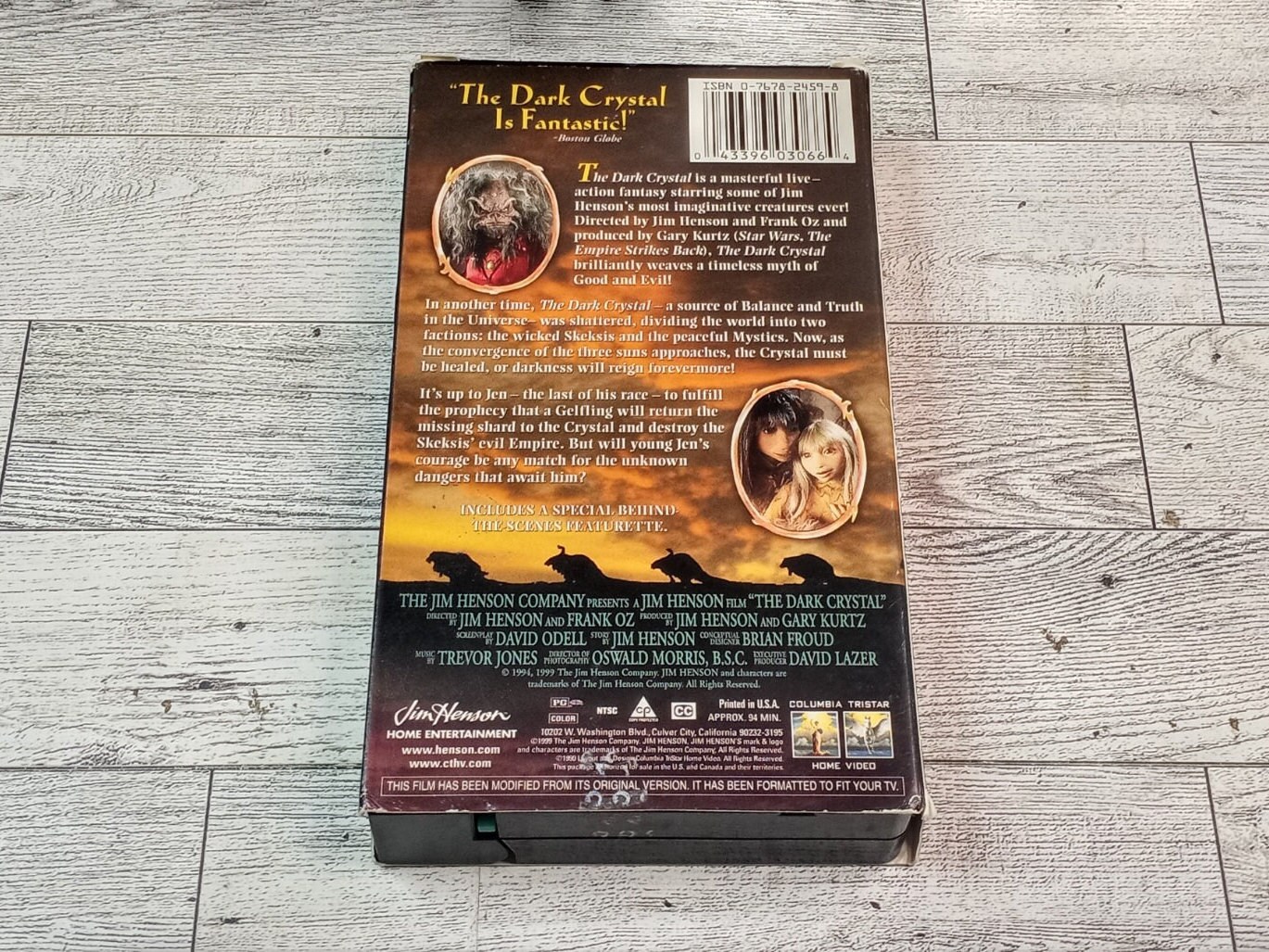 The Dark Crystal VHS Video Tape Jim Henson - Etsy