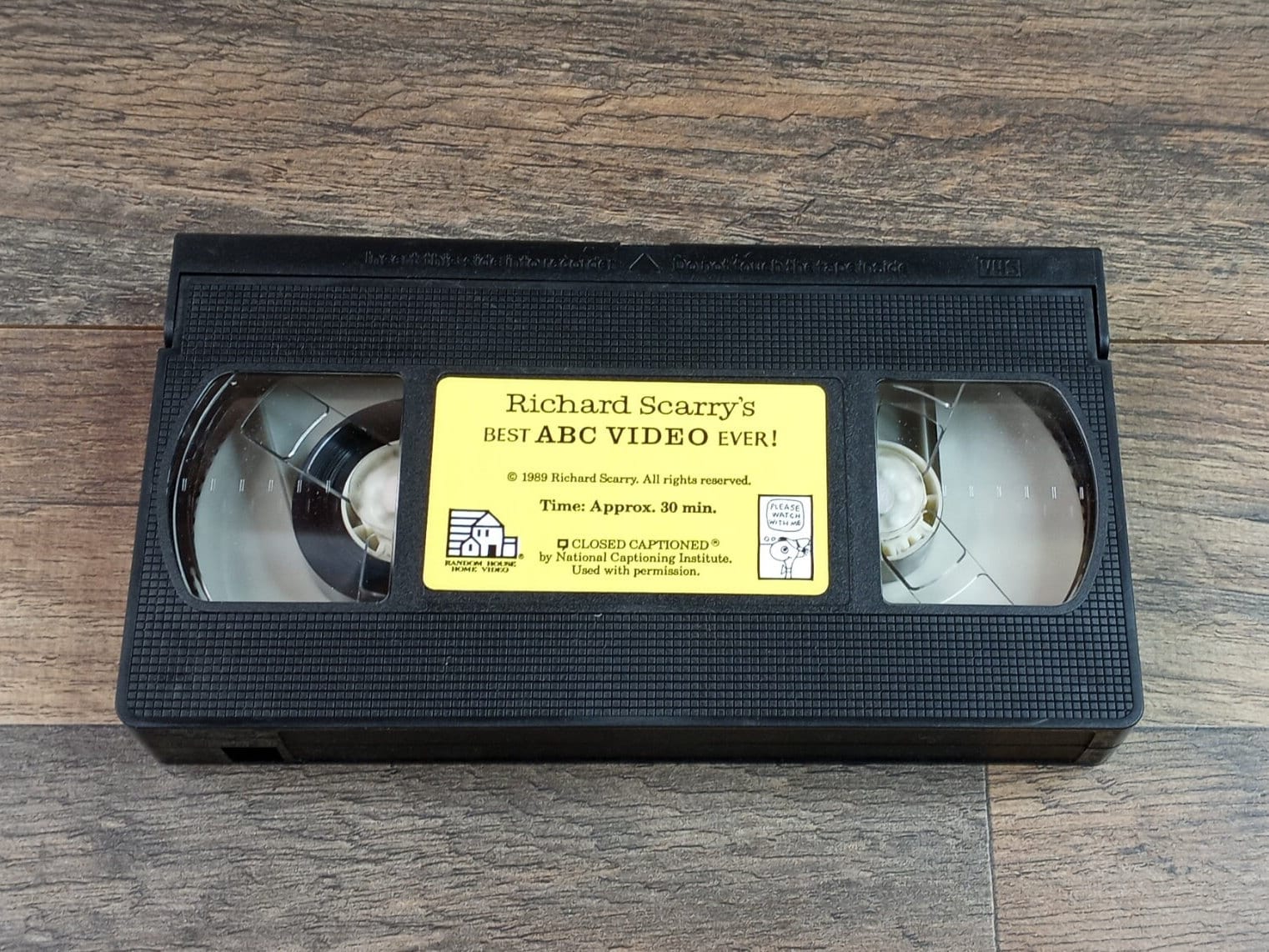 Richard Scarry's Best ABC Video Ever VHS Video Tape - Etsy