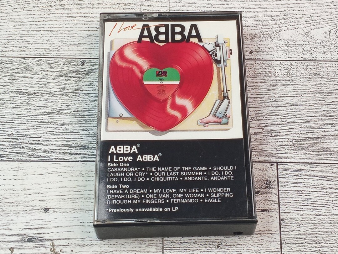Abba I Love Abba 1984 Cassette Tape - Etsy